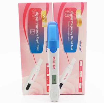 Cina accuratezza WBA BRC di Kit With 99,9% del test di gravidanza di Digital del CE di iso 510K in vendita