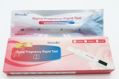 Cina Primo test di gravidanza Kit Word Result Show Built di Digital in batteria in vendita