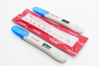 China Schnelle Schwangerschafts-schnelle Prüfvorrichtungs-tragbarer einfacher Test MDSAP Digital zu verkaufen