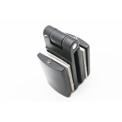 China Long Life Hydraulic Glass Cabinet Door Hinge for Heavy Duty Glass to Glass Connection for sale