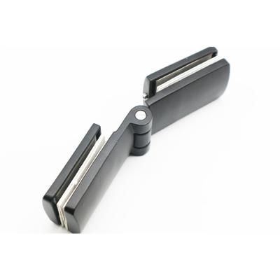 China Long Life Hydraulic Glass Cabinet Door Hinge for Heavy Duty Glass to Glass Connection for sale
