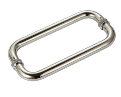 중국 맑은 크롬 마무리 유리 문 당기는 손잡이 현대적인 스타일을 위해 스테인리스 스틸 판매용