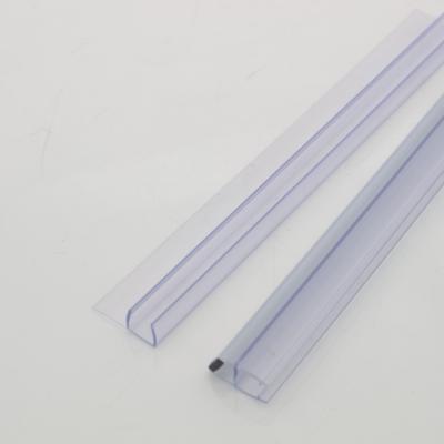 Cina Moderno design 8-12mm trasparente PVC sigilli idrici Strip per lo schermo doccia funzione di sollevamento lungo in vendita