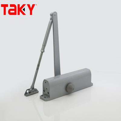 China Fire Door Option Aluminum Hydraulic Heavy Duty Automatic Door Closer With Sliding Arm for sale