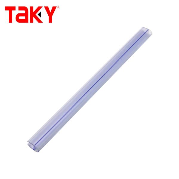 Quality 180 Degree H Type Polycarbonate Water Seal for 2400MM In Line Panel Steam Shower for sale