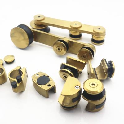 中国 80-120kg 負荷 グラス スライドドア アクセサリー 浴室改装に最適 販売のため