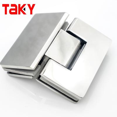 中国 135 度シャワースクリーン ヒンジ 方形ガラスデザインと自動閉じる機能 販売のため