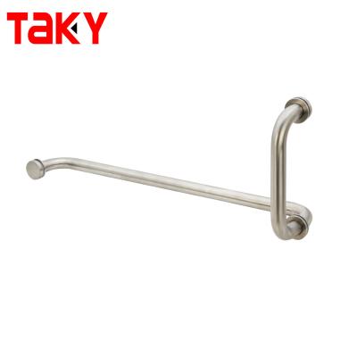 중국 호텔 은 은 샤워실 방 유리 문 뒷면 뒤쪽 수건 바 당기 손잡이 판매용