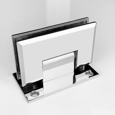 China 90 Degree Wall To Glass Shower Enclosure Screen Modern Design with Pivoted Door Hinges for sale