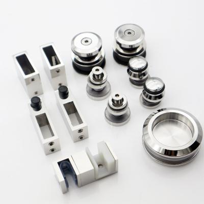 China Effortlessly Slide Your Shower Door with Our Elegant Stainless Steel Sliding Hardware for sale