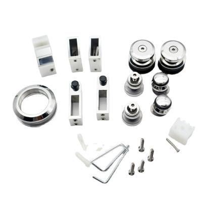 China Effortlessly Slide Your Shower Door with Our Elegant Stainless Steel Sliding Hardware for sale