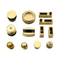 Quality 304 Stainless Steel Frameless Sliding Door Hardware for Square Tempered Glass for sale