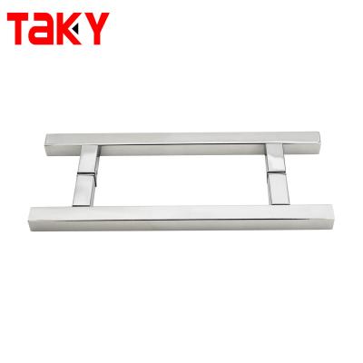 Cina Stile di design cinese CP Finish Commerciale H Maniglia per doccia scorrevole senza telaio Maniglie di porta in vetro in vendita