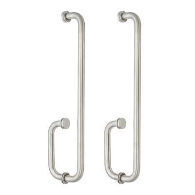 Cina Stile di design cinese in acciaio inossidabile Doccia porta di vetro Maniglia per porta Pull Maniglia in vendita