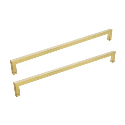 중국 맞춤형 디자인 퀘어 유리 튀기 큰 손잡이 폴란드 / 사틴 마무리 샤워 문 판매용