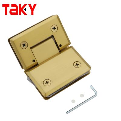 中国 スリバー/ブラック 135度 ガラスからガラス シャワーのヒンジ ステンレス鋼の構造 販売のため