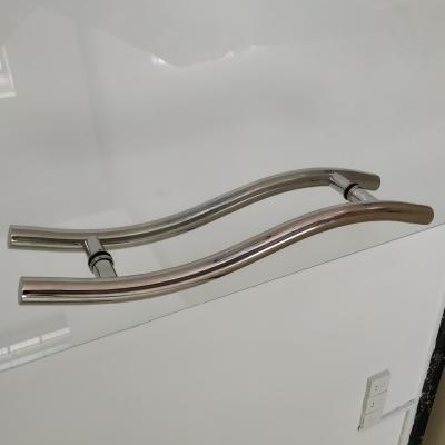 중국 1000mm 길이 맞춤형 쌍면 유리문 당기 손잡이 현대 디자인 스타일 판매용