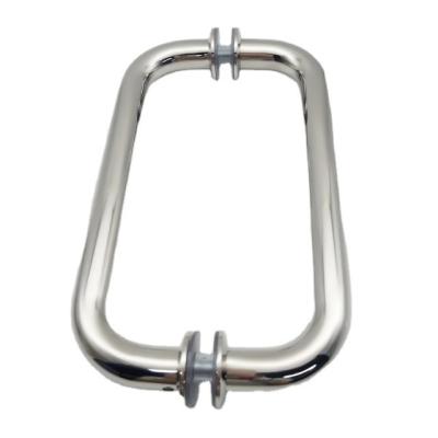 중국 8-12mm 문 두께 샤워 문 로즈 골드 당겨 손잡이 1.0mm 파이프 두께 판매용