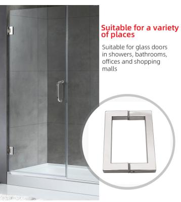 중국 현대 디자인 스테인레스 글래스 문 손잡이 판매용