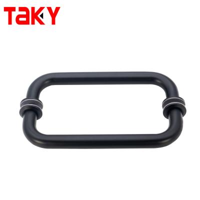 China 6 inch handgreep voor douche deur hoofddeur handgrepen lange hotel badkamer glazen deur handgreep Te koop