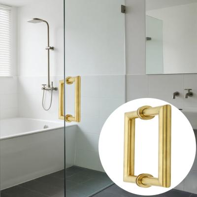 중국 금속 둥근 튜브 정사각형 주 유리 문 금 당기 손잡이 판매용