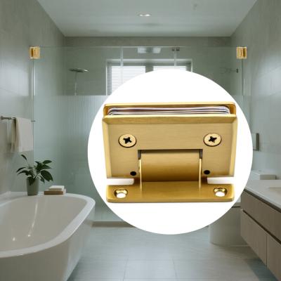 中国 調整可能な壁からガラスのヒンジまでのドアピボットヒンジスクリーンシャワーヒンジ 販売のため