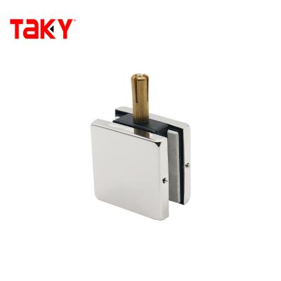 China Glass to Wall Invisible Screw Concealed 0 Degree Shower Screen Glass Clamp for sale