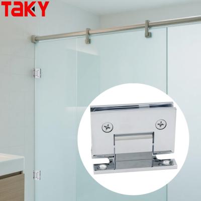 中国 供給者 90 度 壁 固定 枠 8-12mm ガラス シャワー ドア h プレート ヒンジ 販売のため