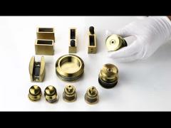 Vierkant helder gehard glas zonder raam schuifbaar schuur deur paneel kit voor 6-12mm glas