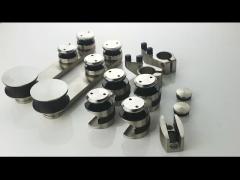 Roosterloze glazen doucheruimte Rolling Barn Schuifdeur Track Hardware Kit met Acryl Tray