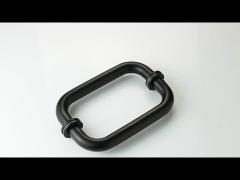TK-C047 Black glass door handle