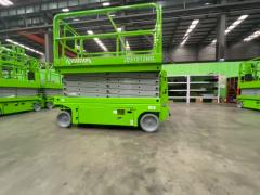 Piattaforma di sollevamento a forbice a propulsione automatica Altezza 10,0 m