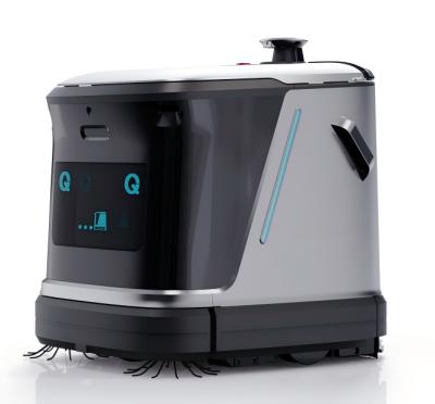China Commercial Autonomous Floor Cleaning Robot with 4-in-1 Sweeping, Scrubbing, Vacuuming and Dust Mopping for sale