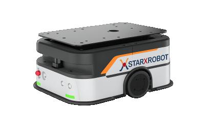 China X006 Lifting AGV with 60 kg Load Capacity, Laser SLAM Navigation, and 420 mm Lift Height for Efficient Material Handling for sale
