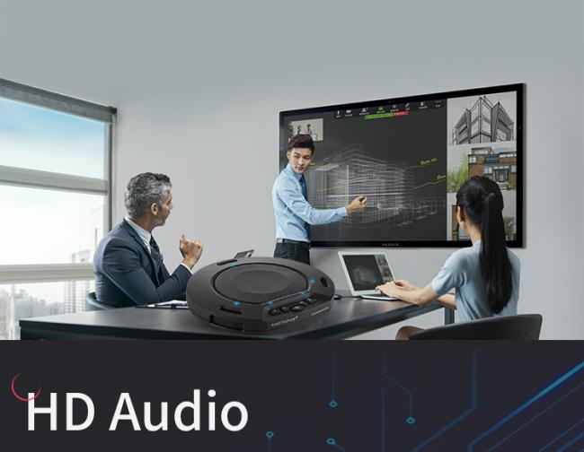 USB Conference Microphone Speaker Omnidirectional Echo Mic