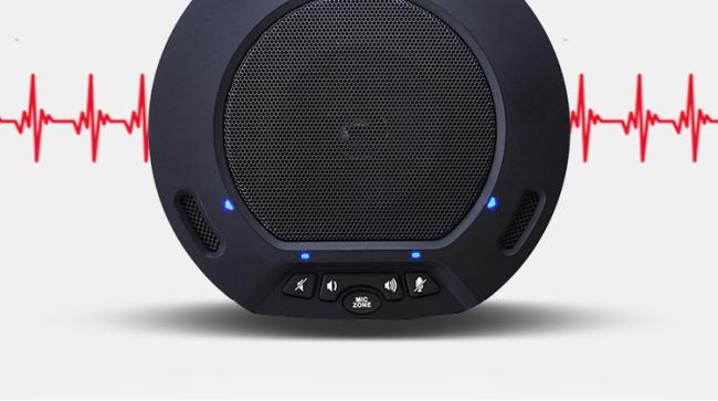 USB Conference Microphone Speaker Omnidirectional Echo Mic