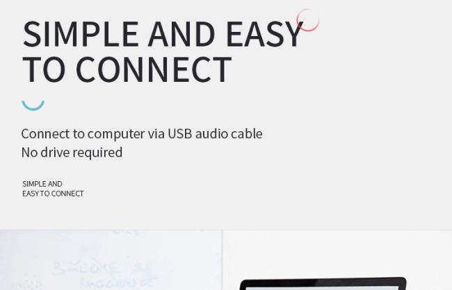 USB Conference Microphone Speaker Omnidirectional Echo Mic