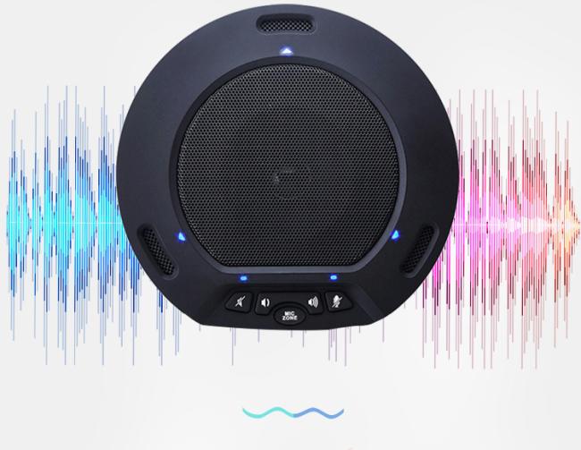 USB Conference Microphone Speaker Omnidirectional Echo Mic