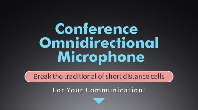 SQ-M4 Web conference microphone speaker Two-way audio long-distance wireless microphone