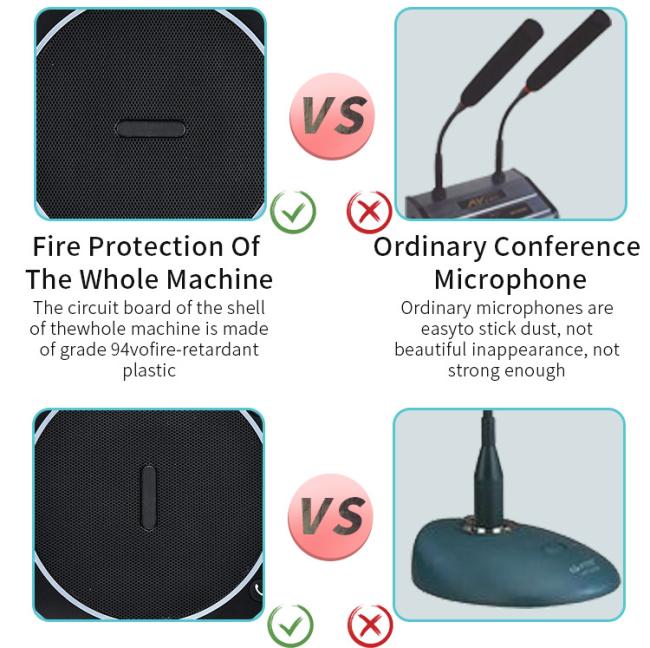 SQ-M4 Web conference microphone speaker Two-way audio long-distance wireless microphone