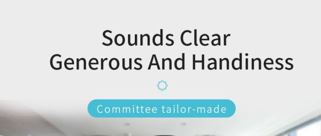 SQ-M5W conference microphone 5 meters long distance pickup, 360 degree high coverage, full duplex echo cancellation