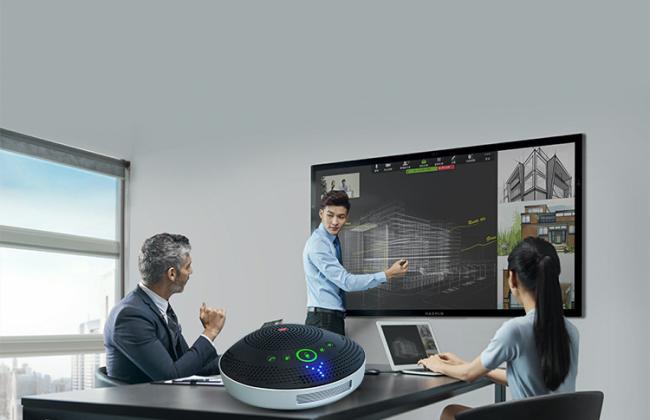 SQ-M13U 2.4G wireless omnidirectional conference microphone, 360-degree pickup, high-definition audio, and noise reduction