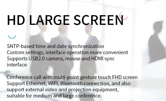 SQ-M2300 High-definition audio conference microphone, all-round pickup