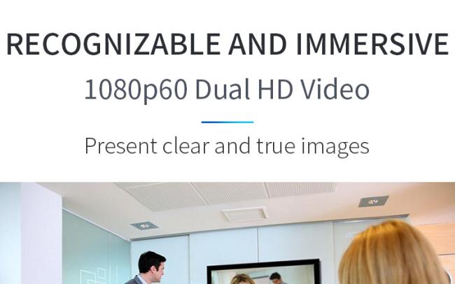 SQ-H801E High-definition conference video terminal 1080p60 dual-channel high-definition video, multi-interface