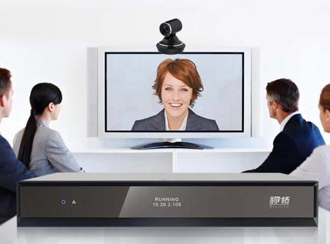 SQ-H900E 4k split video conference terminal with fidelity voice, four-screen output, suitable for safe and reliable conferences