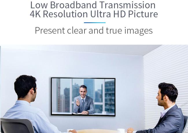 SQ-H900E 4k split video conference terminal with fidelity voice, four-screen output, suitable for safe and reliable conferences