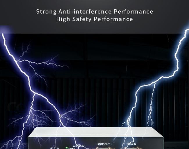 SQ-VGA02 VGA digital optical high-definition video terminal fiber long-distance transmission anti-interference