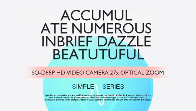 SQ-Dcamera durable high definition video teleconference camera