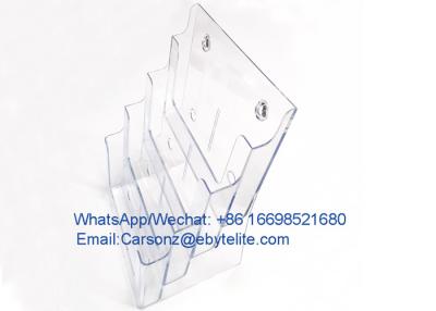 China Brochure holder  Literature holder  Acrylic holder brochure display for sale