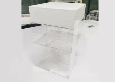 China Acrylic display Acrylic box Custom Acrylic case  make up holder cosmetics holder for sale